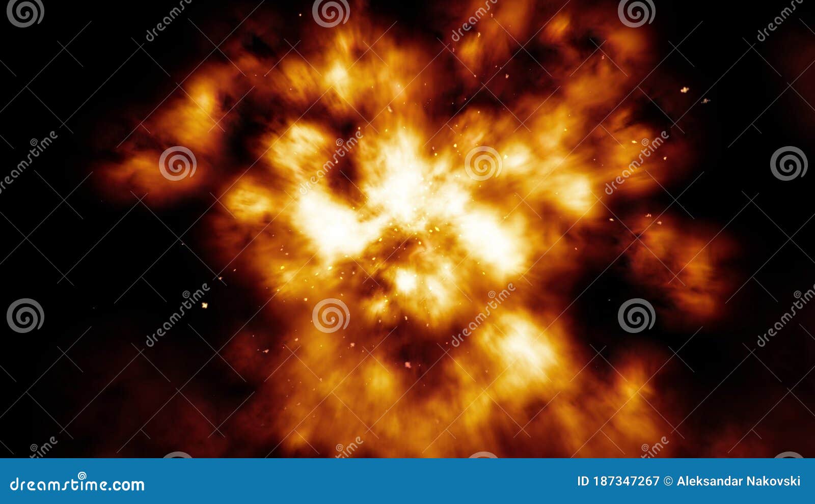 Explosion Fire Abstract Background Texture Stock Illustration ...