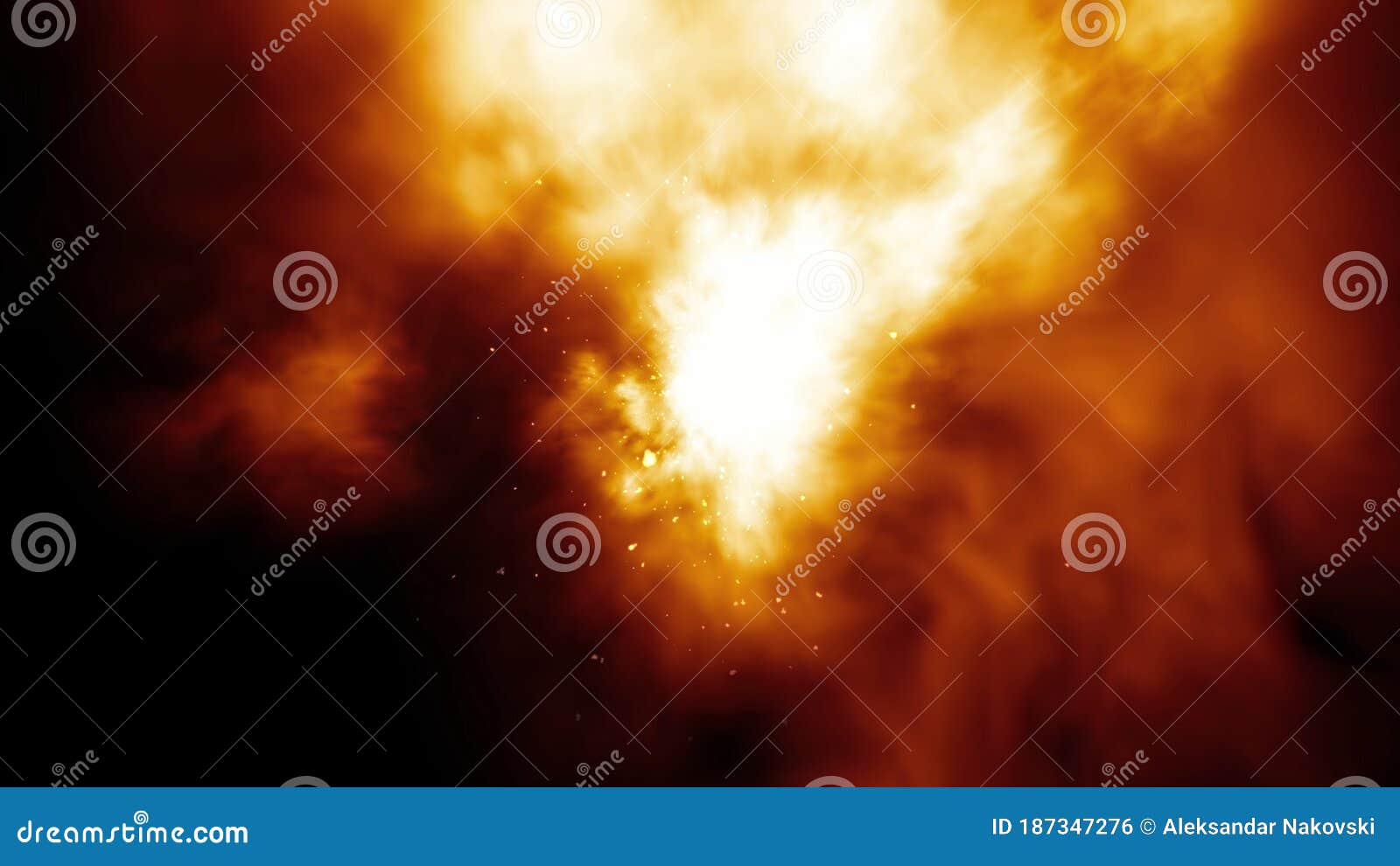 Explosion Fire Abstract Background Texture Stock Illustration ...