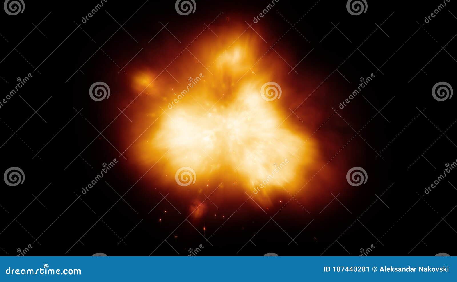 Explosion Fire Abstract Background Texture Stock Illustration ...