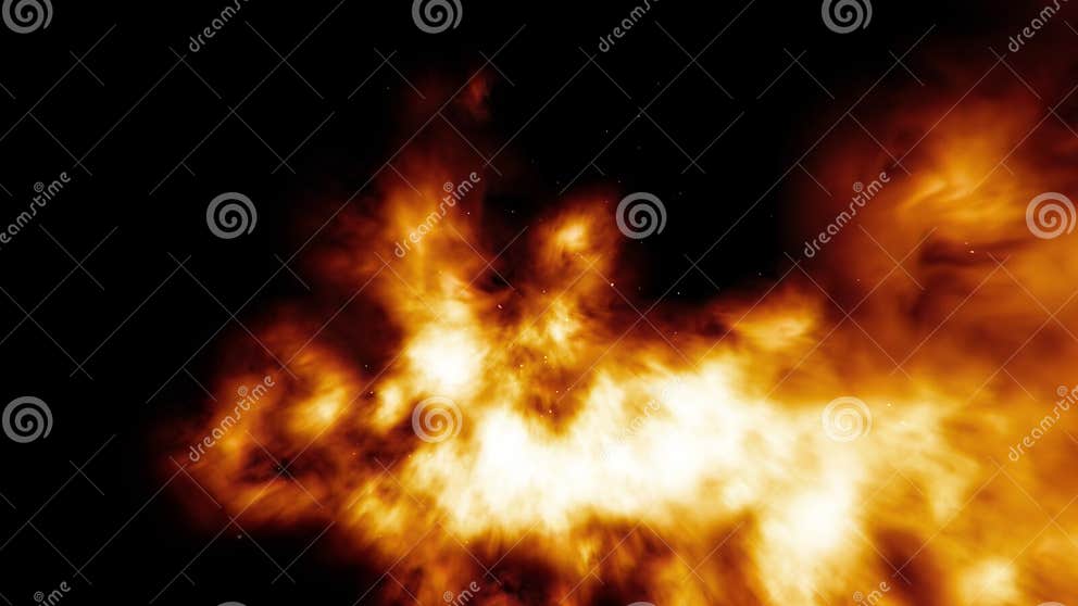Explosion Fire Abstract Background Texture Stock Illustration ...