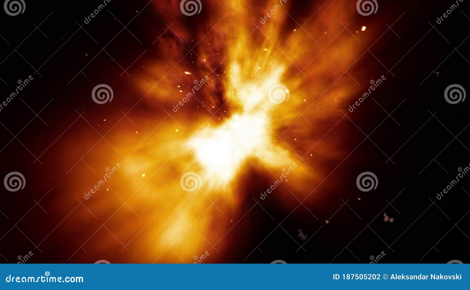 Explosion Fire Abstract Background Texture Stock Illustration ...