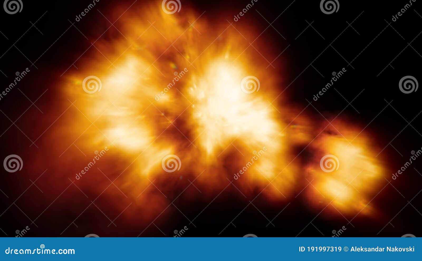 Explosion Fire Abstract Background Texture Stock Illustration ...