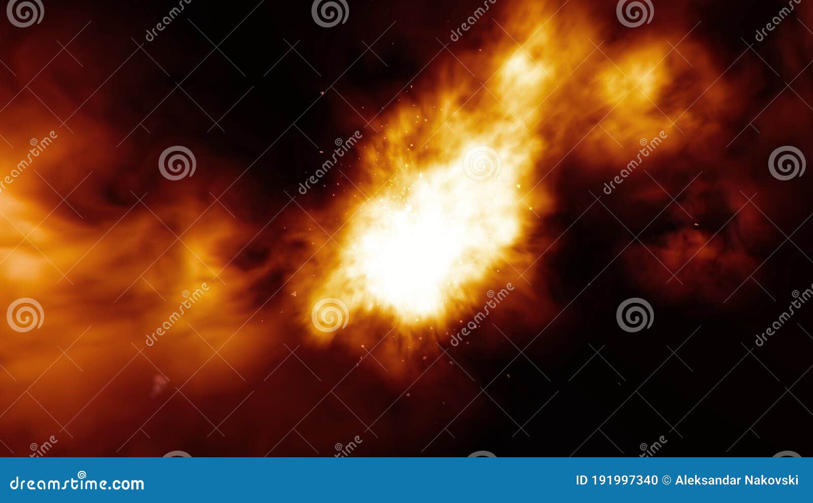 Explosion Fire Abstract Background Texture Stock Illustration ...