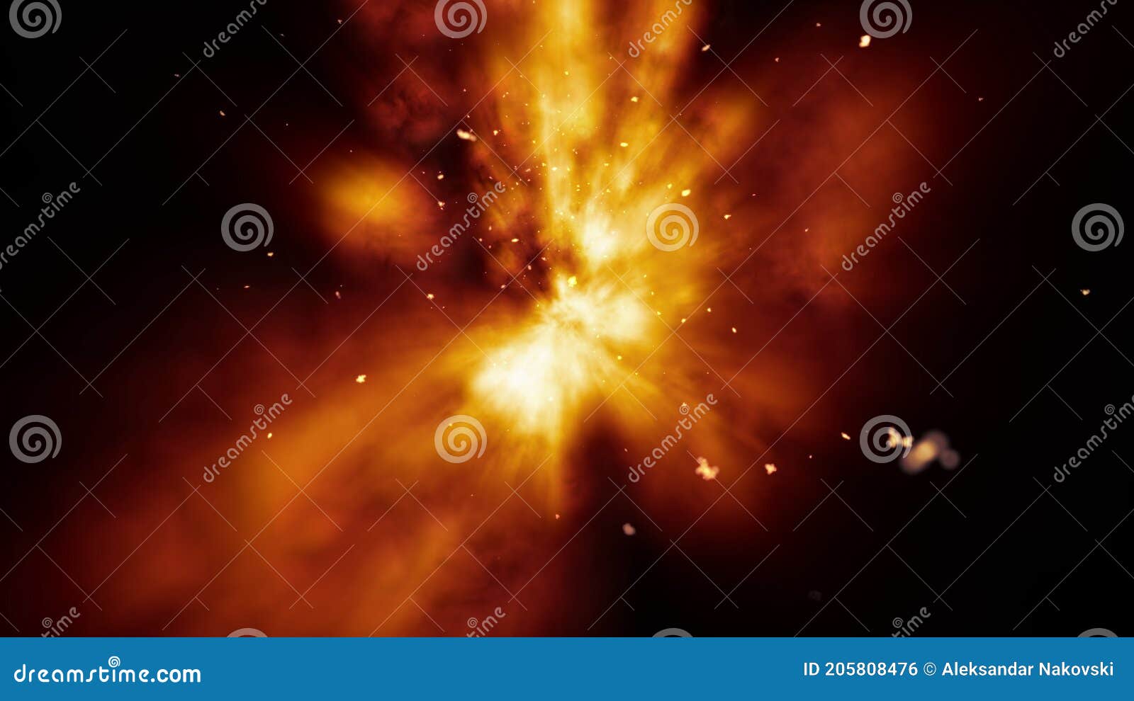 Explosion Fire Abstract Background Texture Stock Illustration ...