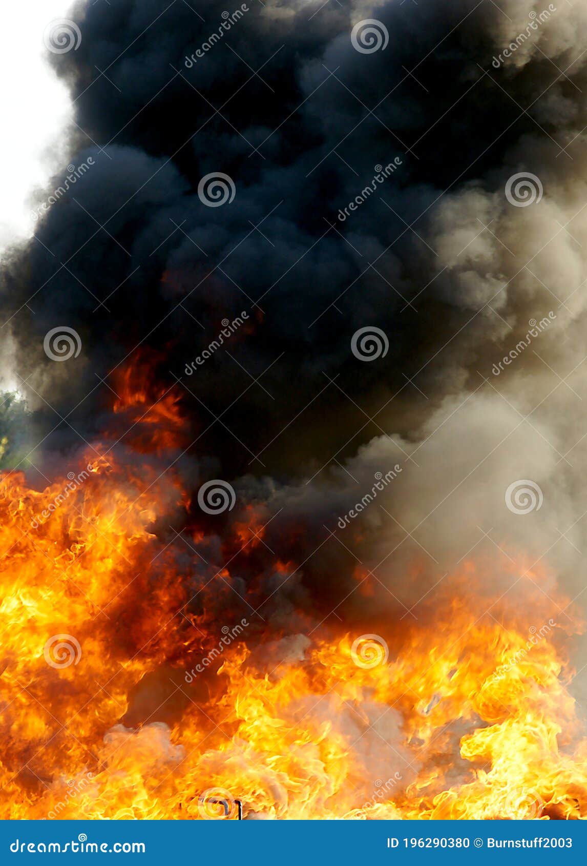 Explosion, Fire and Flames Large Firery Inferno Stock Photo - Image of ...