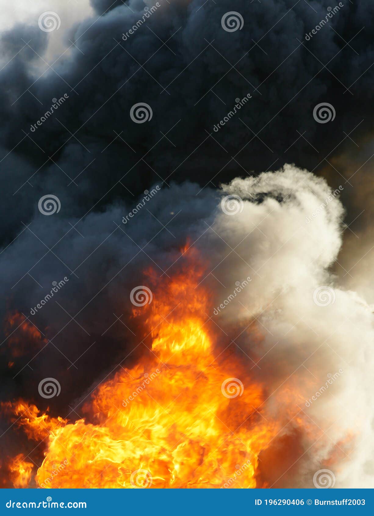 Explosion, Fire and Flames Large Firery Inferno Stock Photo - Image of ...