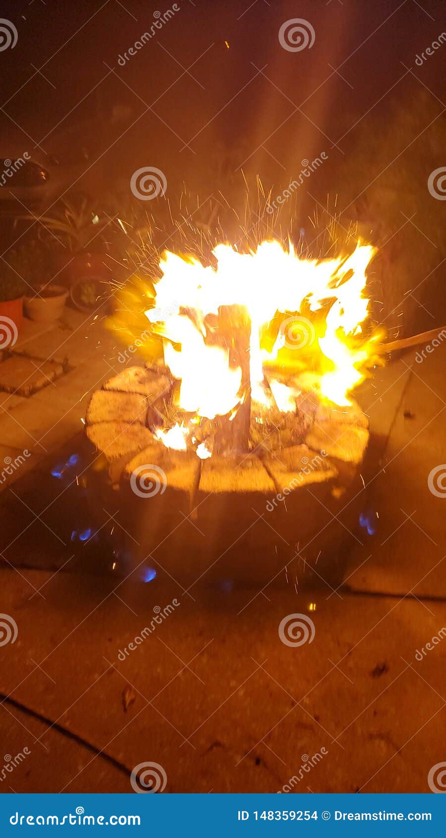 Explosion stock photo. Image of loud, bright, fire, explosion - 148359254