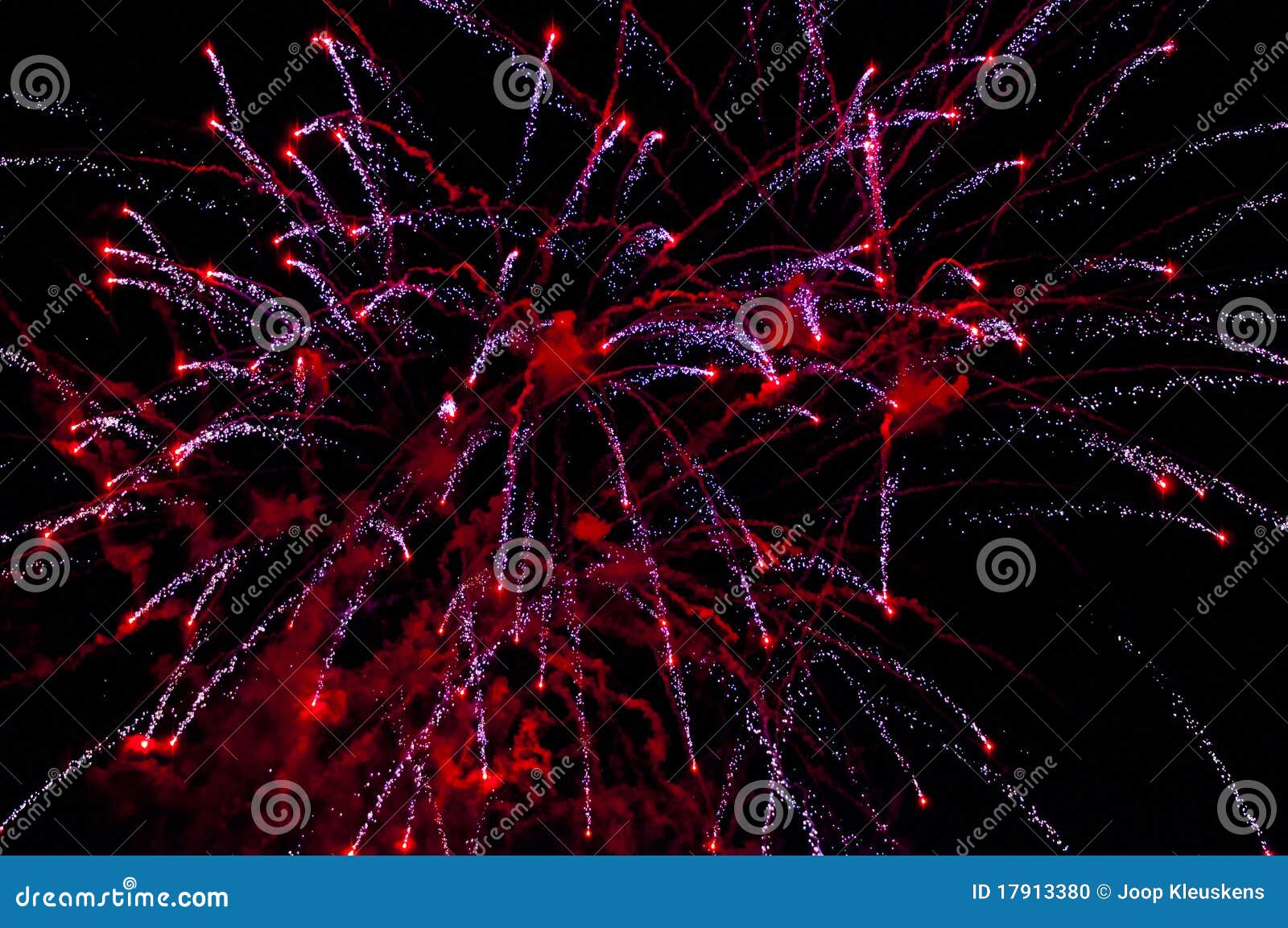Explosion of fireworks stock photo. Image of event, fireworks - 17913380