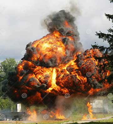 Explosion a flame stock photo. Image of danger, high - 17776668