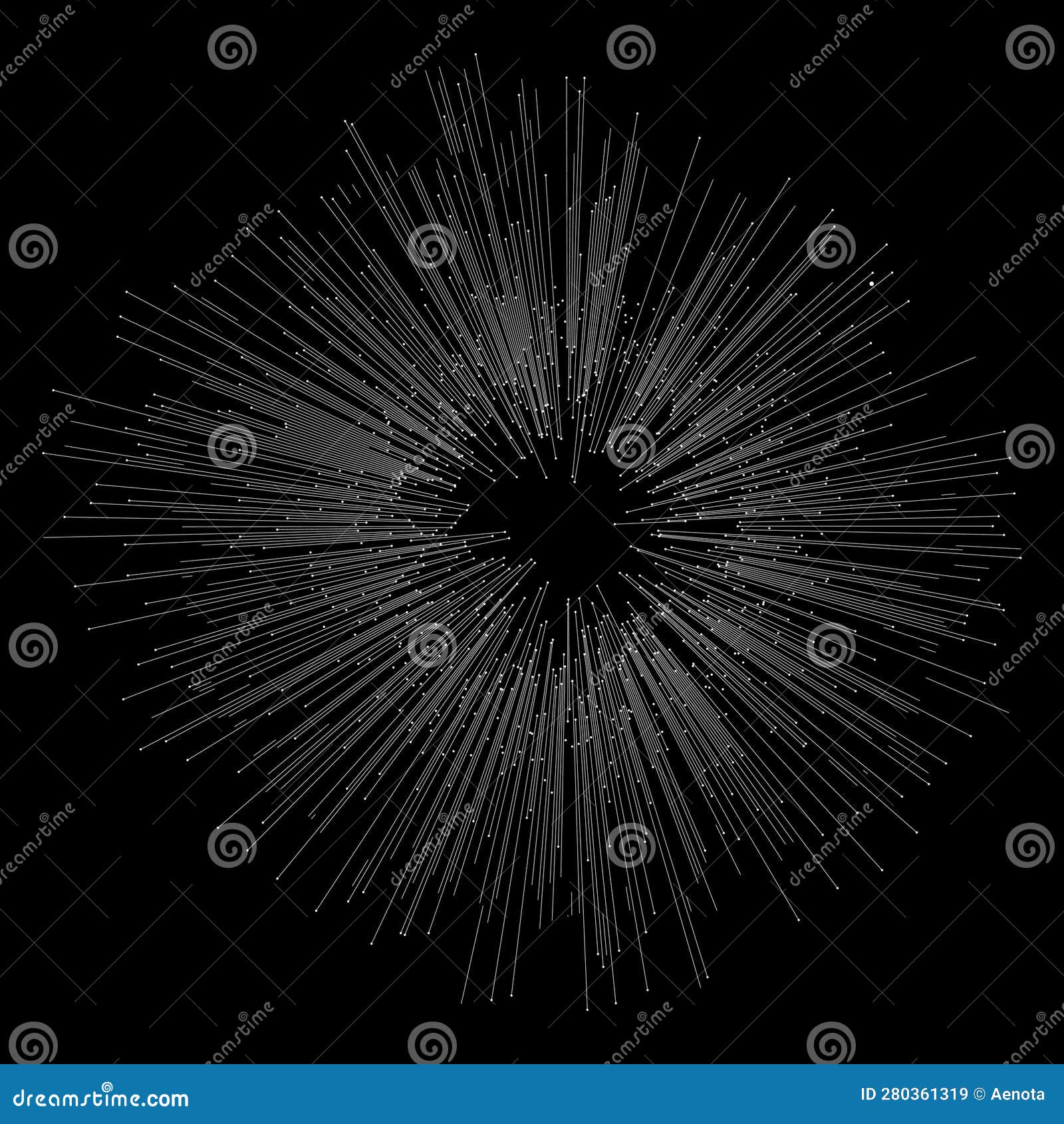 Explosion Globe for Design Project - Vector Illustration Stock Vector ...