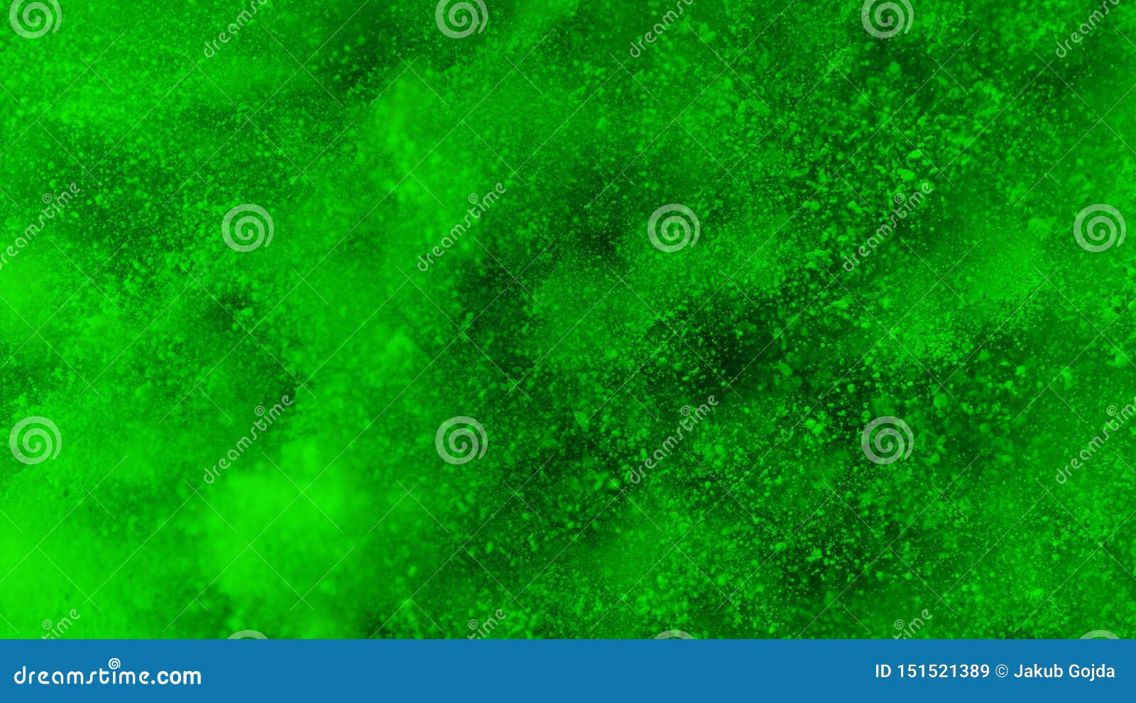 Explosion of green powder stock image. Image of freeze - 151521389