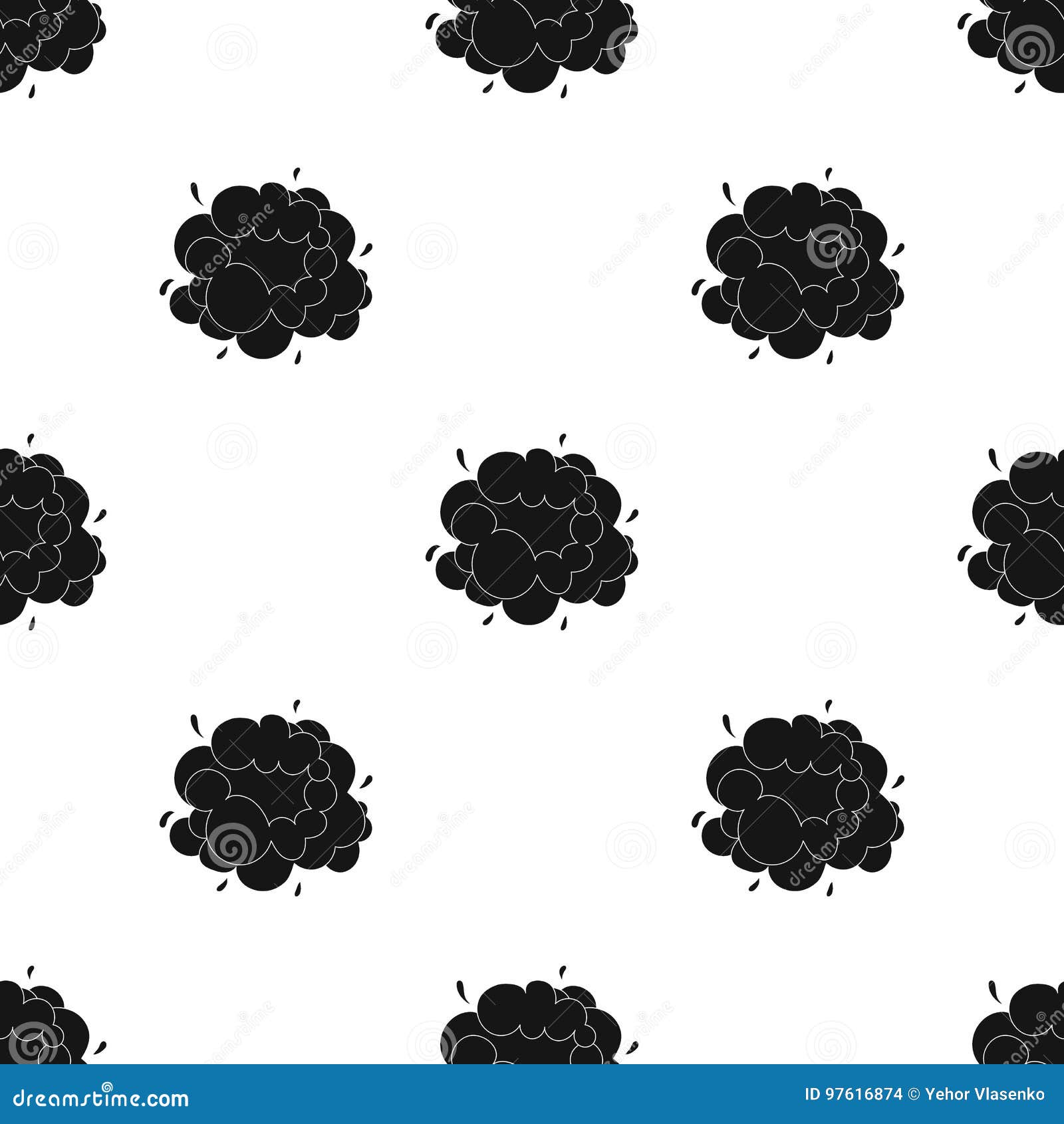 Explosion Icon in Black Style Isolated on White Background. Explosions ...