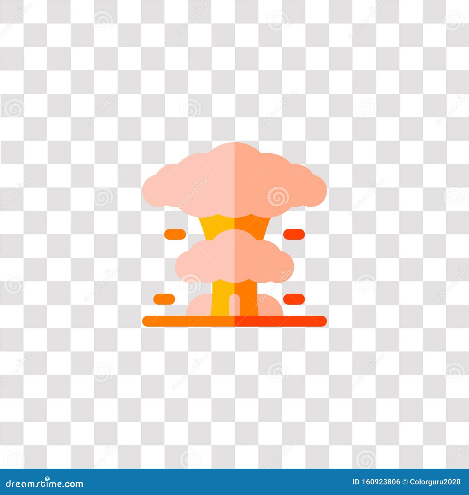 Explosion Icon Sign and Symbol. Explosion Color Icon for Website Design ...