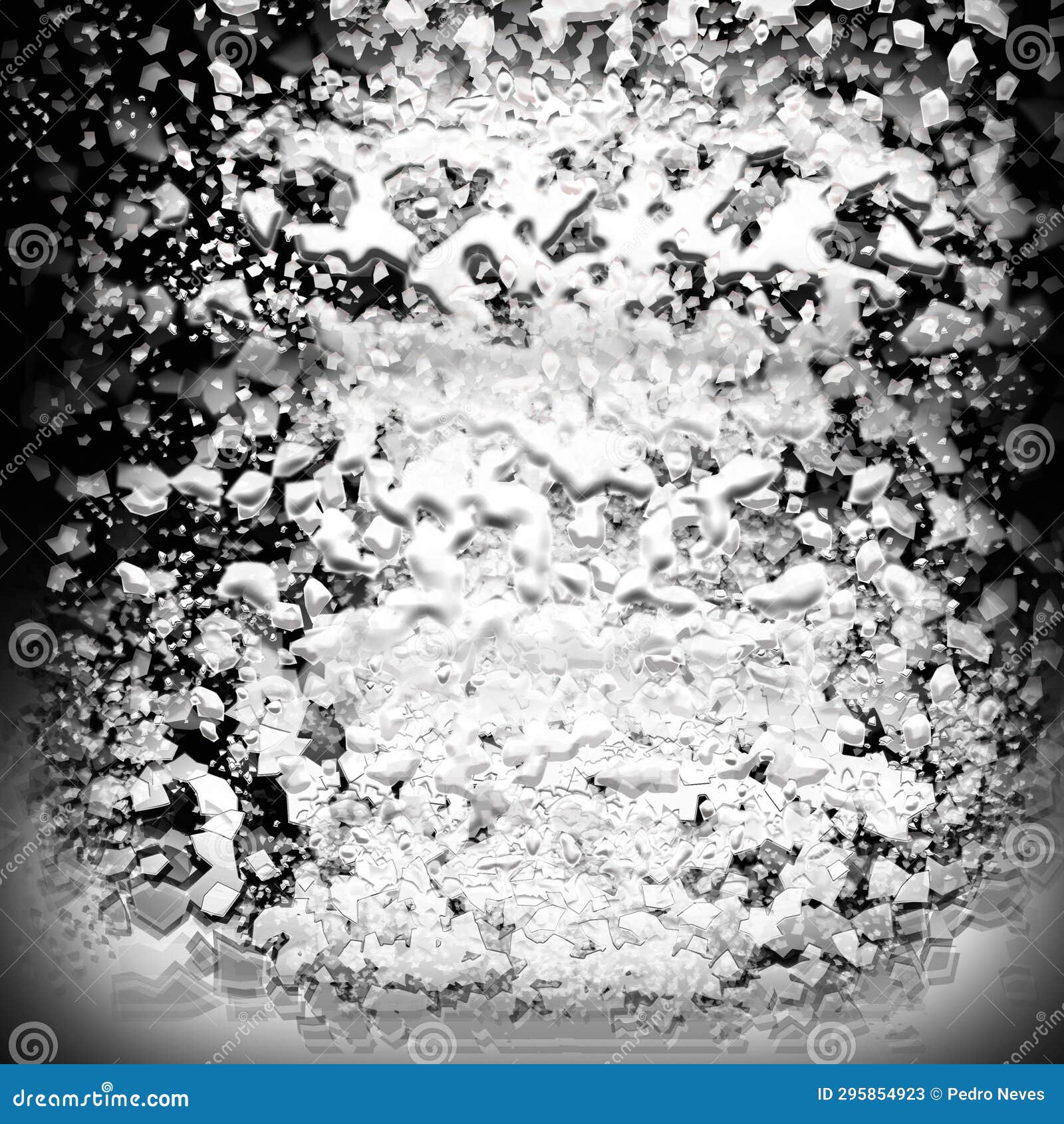 Explosion by an Impact of a Cloud of Particles of Powder and Smoke of ...