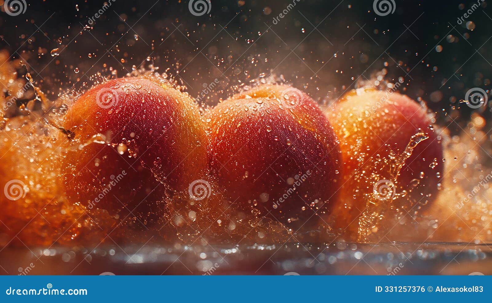 Explosion of Mangos 3D Flow Stock Photo - Image of cascade, abstract ...