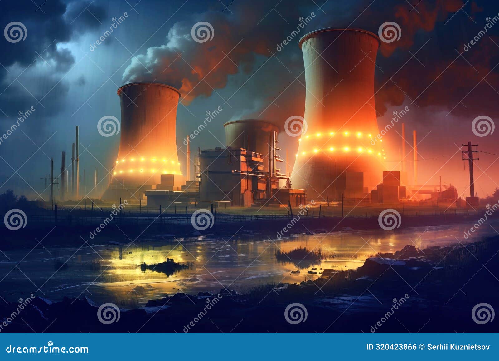 Explosion Nuclear Power Plant Man-made Disaster, Environmental ... Explosion Nuclear Power Plant Man-made Disaster, Environmental ...