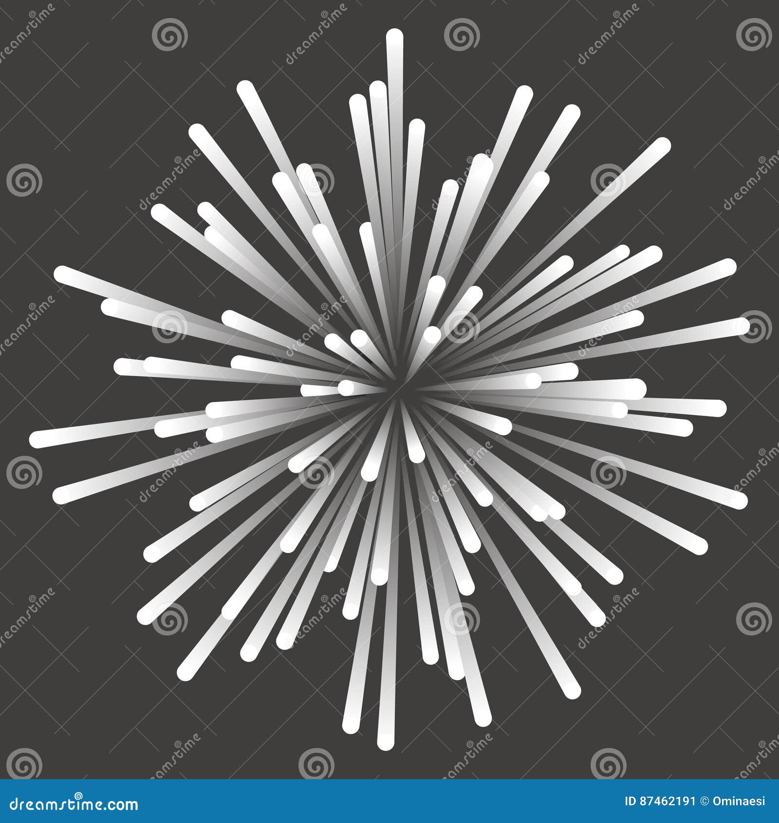 Explosion Particle Emission Geometric Design Template Abstract ...