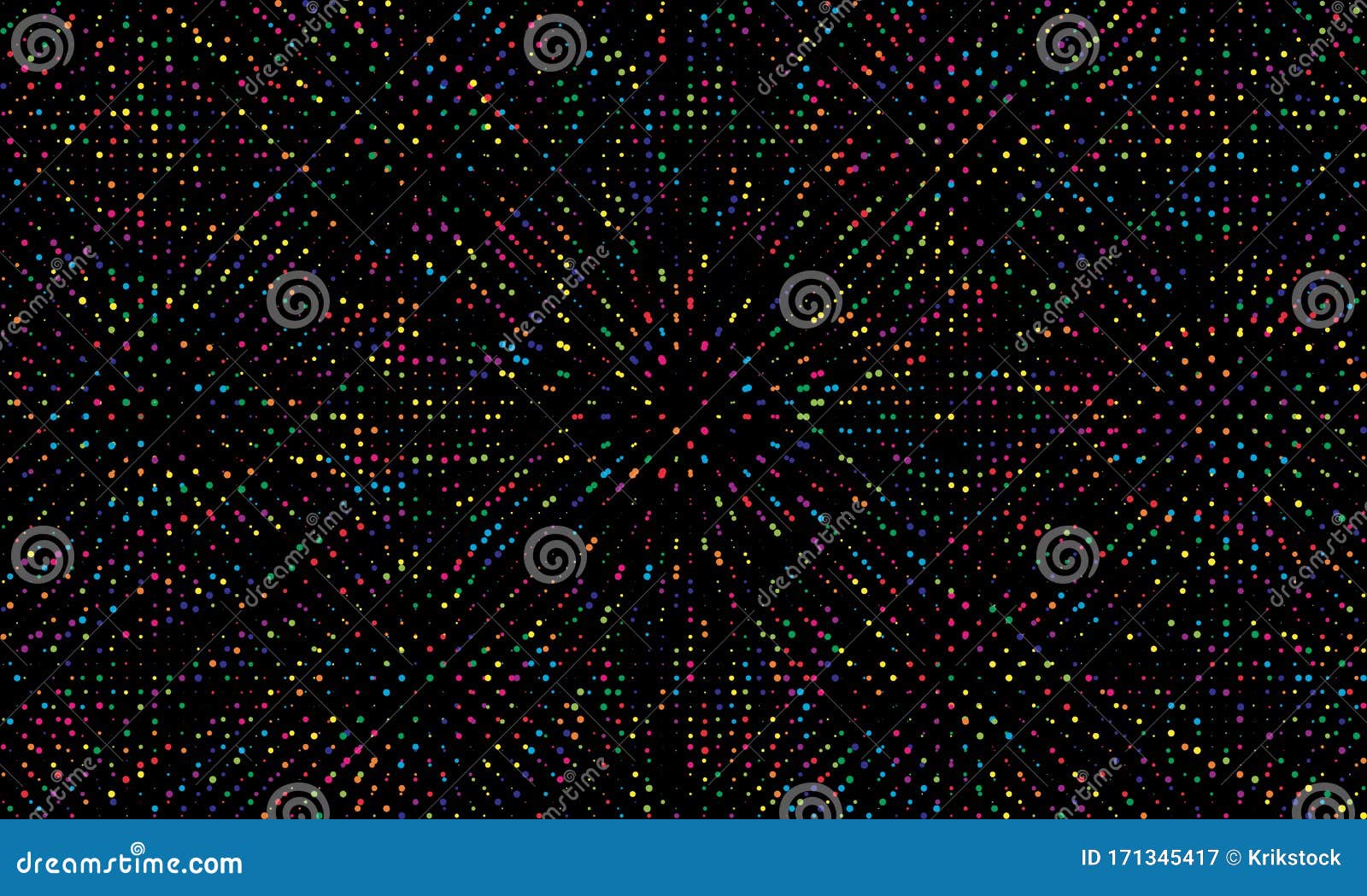 Explosion Particles. Color Dots. Vector. Stock Vector - Illustration of ...