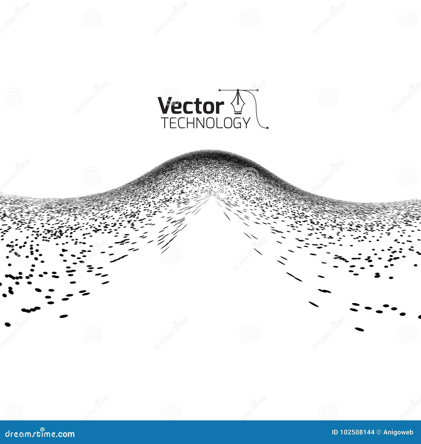 Explosion Particles, Science Stock Illustration - Illustration of black ...