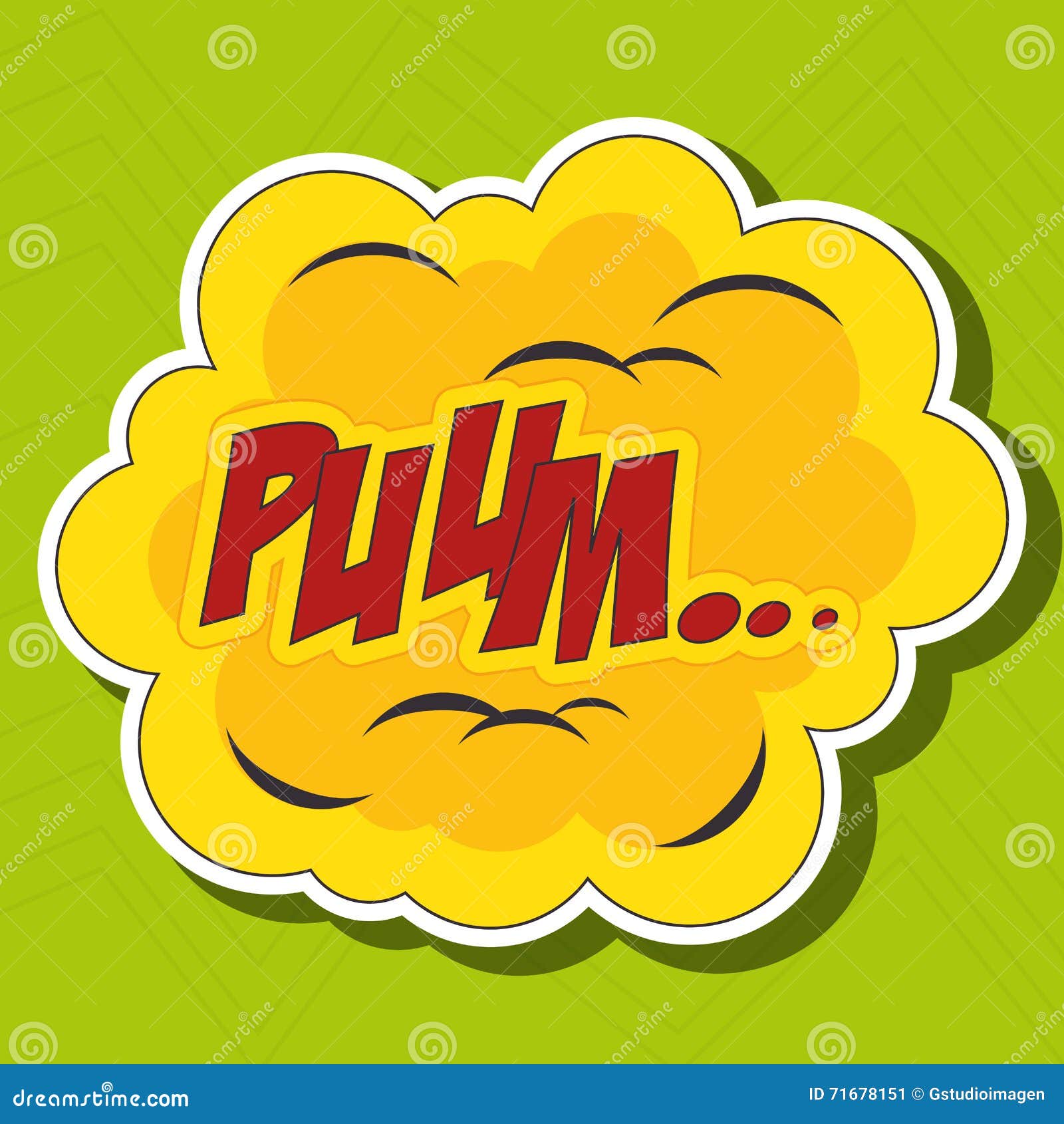 Explosion pop art design stock illustration. Illustration of power ...