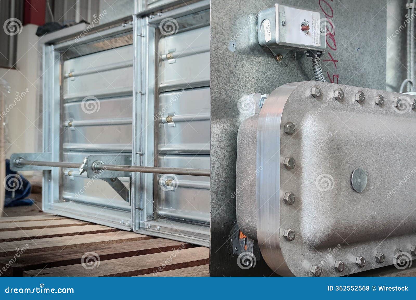 Explosion Proof Junction Box Aluminum Isolated On White Background ...