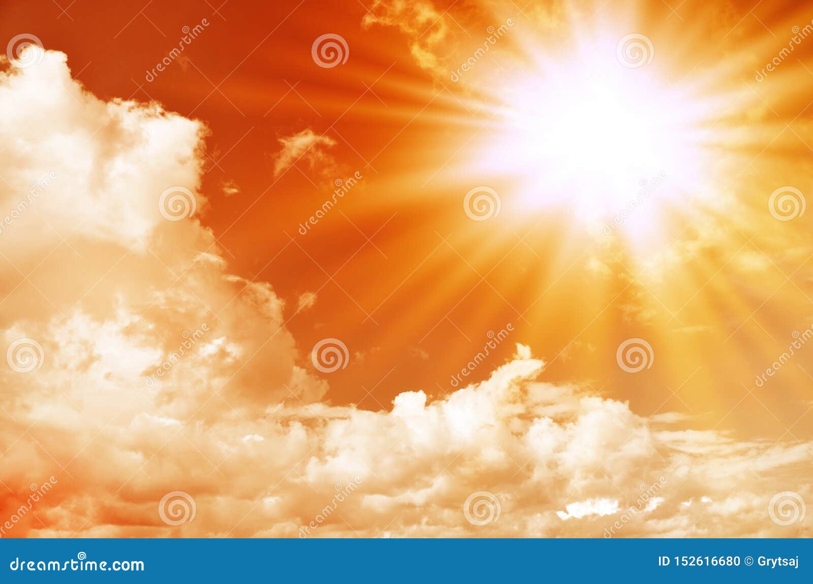 Explosion in the Red Sky stock photo. Image of evening - 152616680