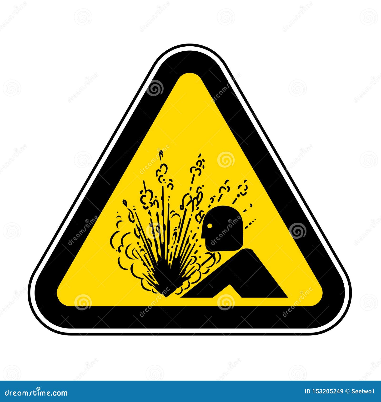 Explosion Release Of Pressure Symbol Sign, Vector Illustration, Isolate ...