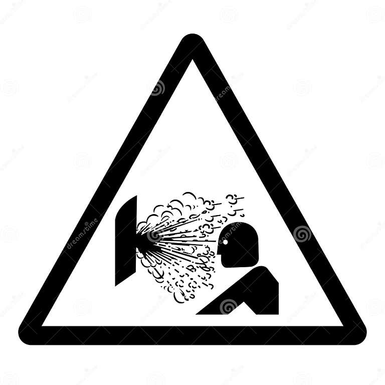 Explosion Release of Pressure Symbol Sign, Vector Illustration, Isolate ...