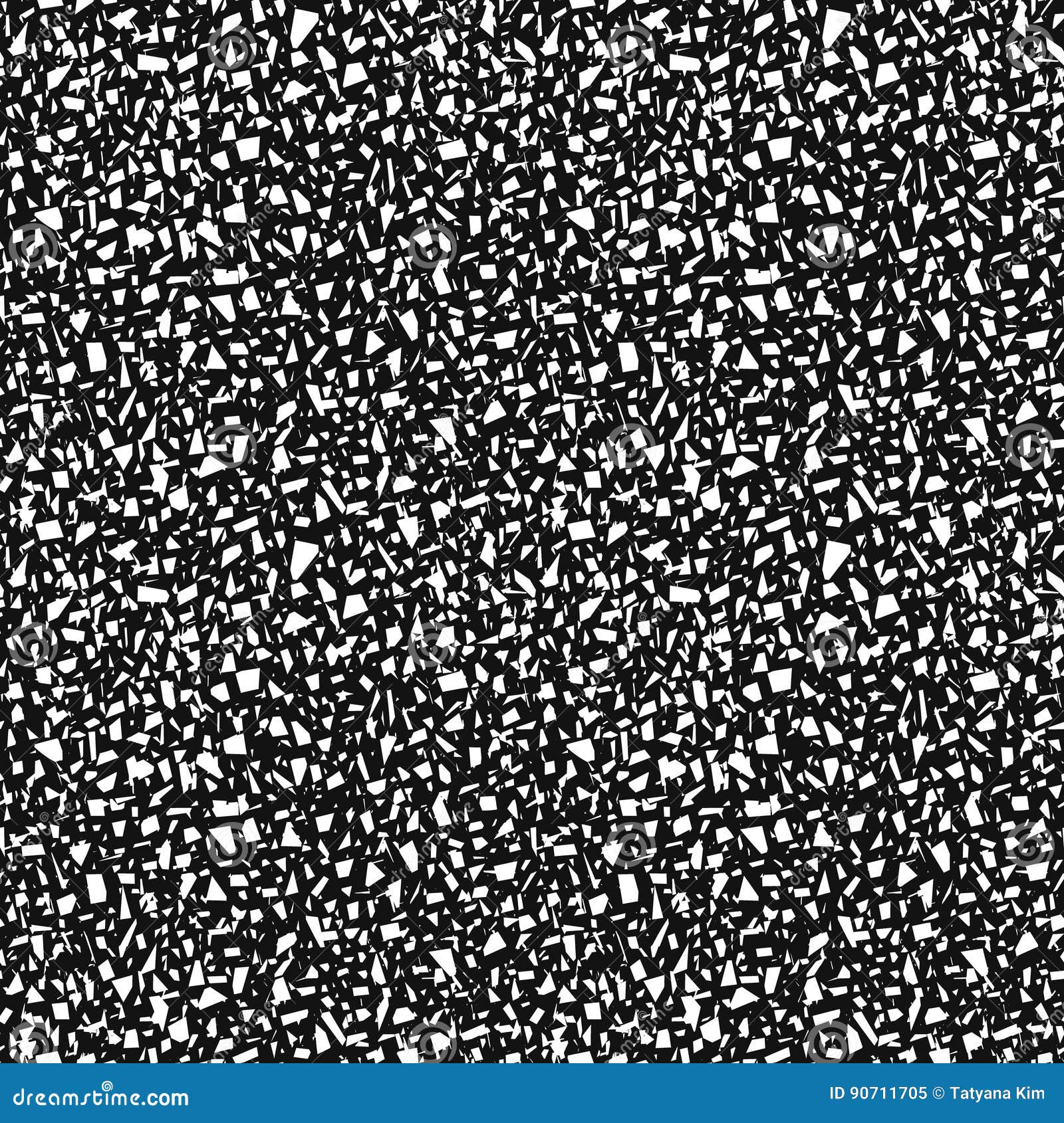 Explosion. Shrapnel from the Explosion. Vector Seamless Stock Vector ...