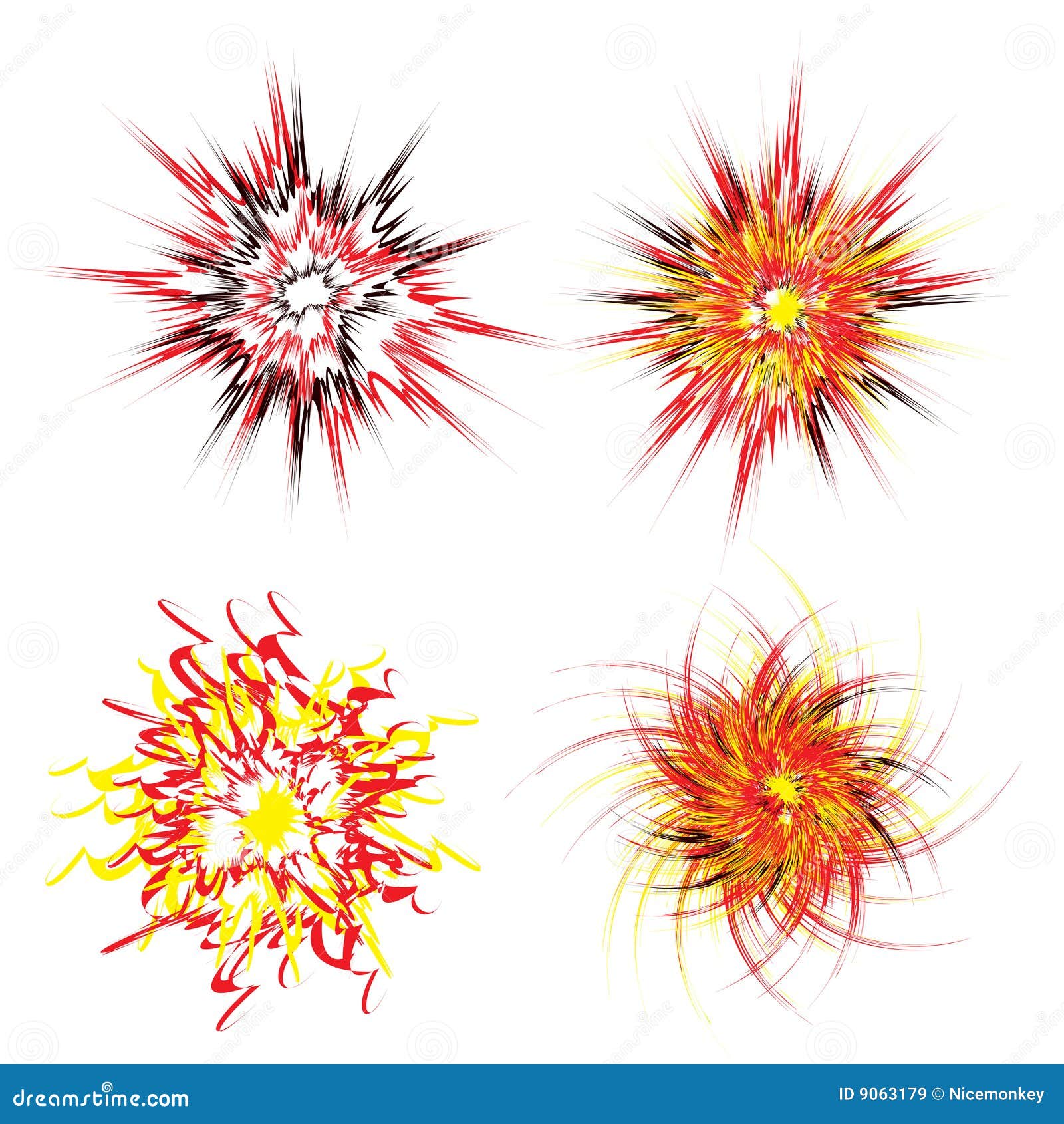 Explosion star stock vector. Illustration of sunbeam, magic - 9063179