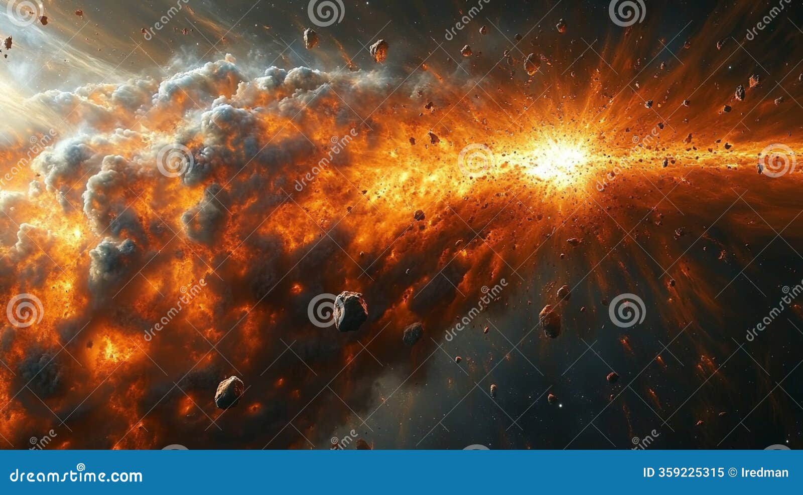 Nuclear Explosion In Space