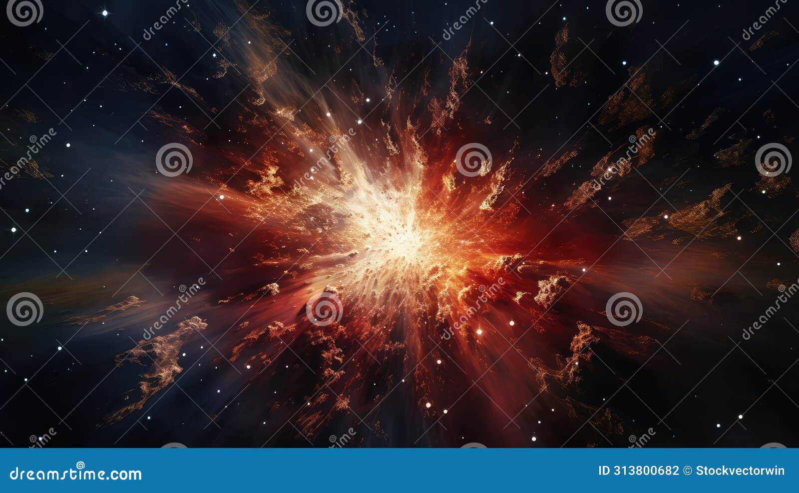 Explosion stars exploding stock illustration. Illustration of night ...