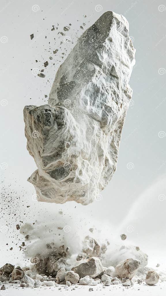 Explosion of stone stock image. Image of background - 307231267