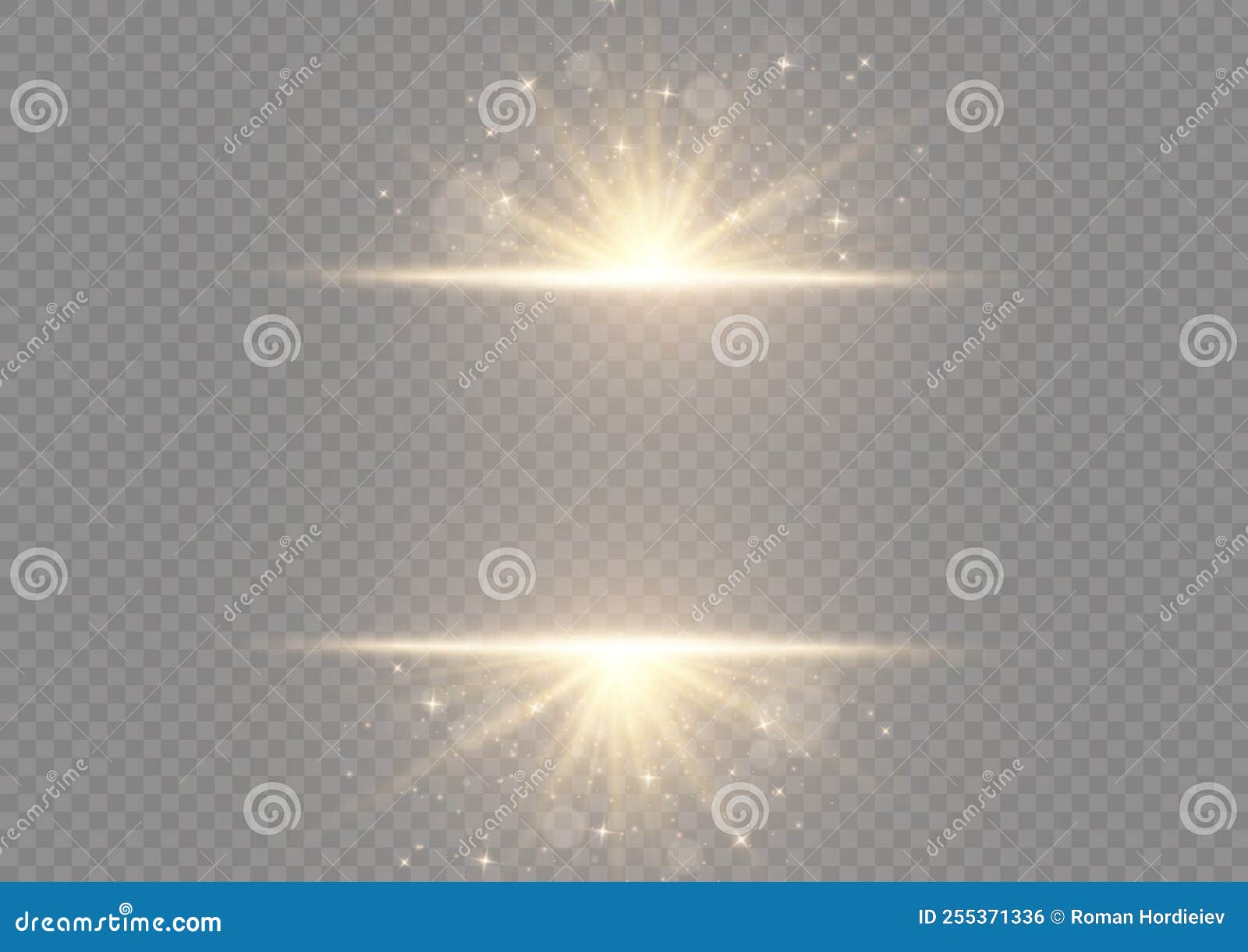Explosion Sun Gold Glitter Spark, Flash Light Star Stock Vector ...