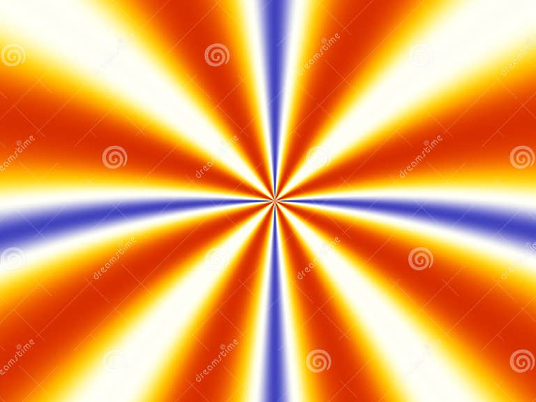 Explosion of Symmetrical Rays Stock Illustration - Illustration of ...