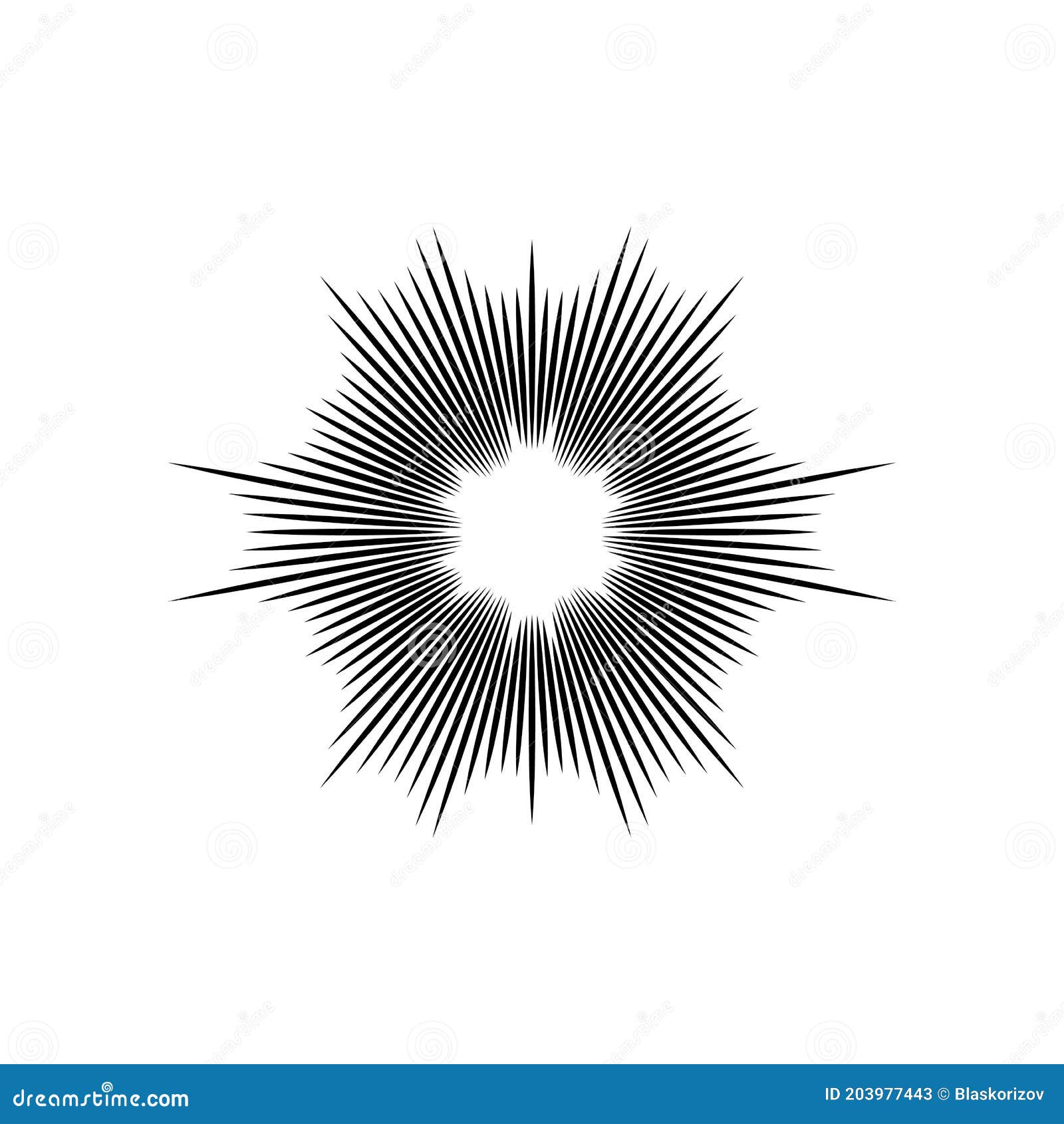 Explosion Vector Illustration Abstract Background Design Element Stock ...