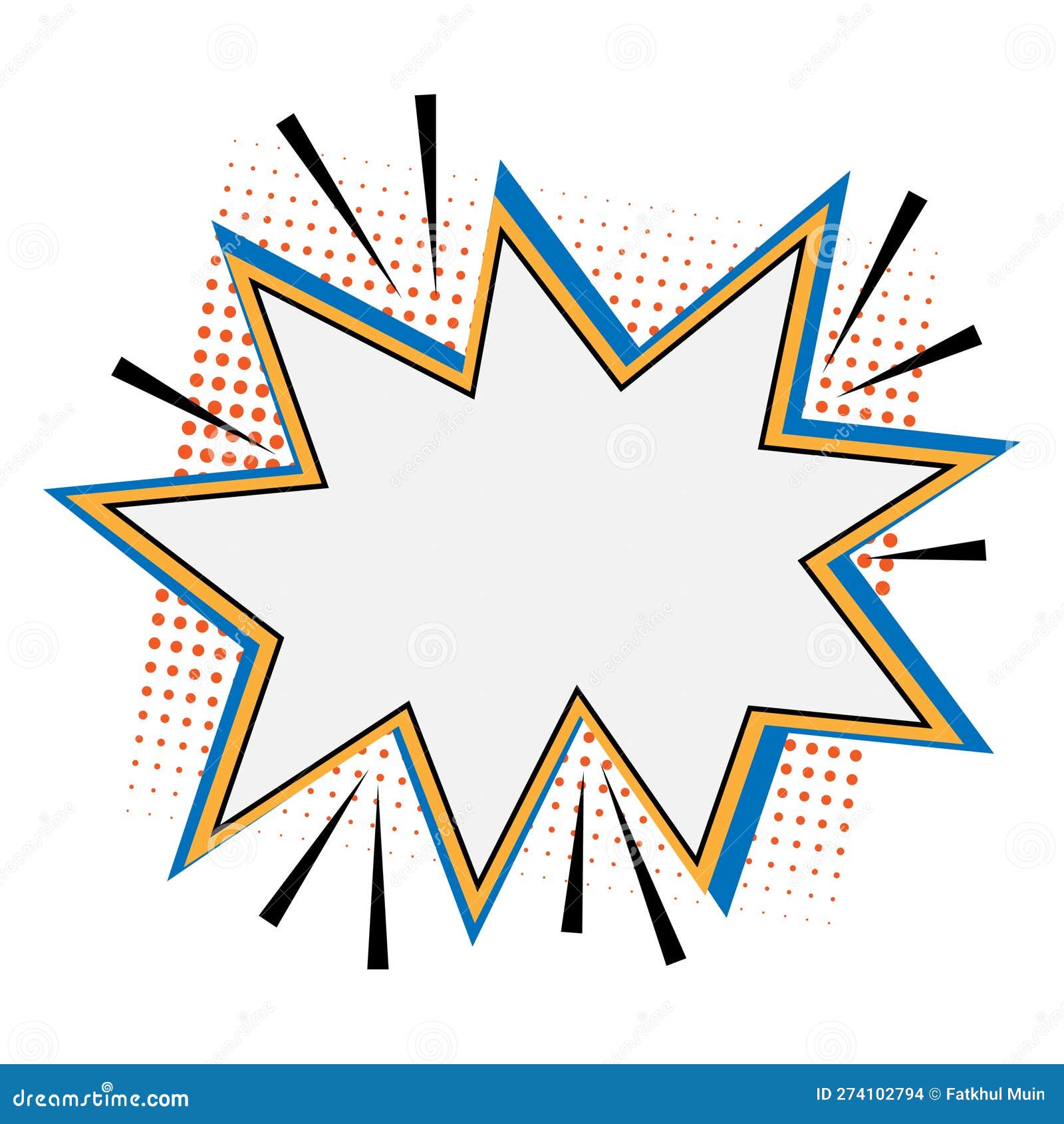 Explosion Vector Material Main Picture Background Stock Vector ...