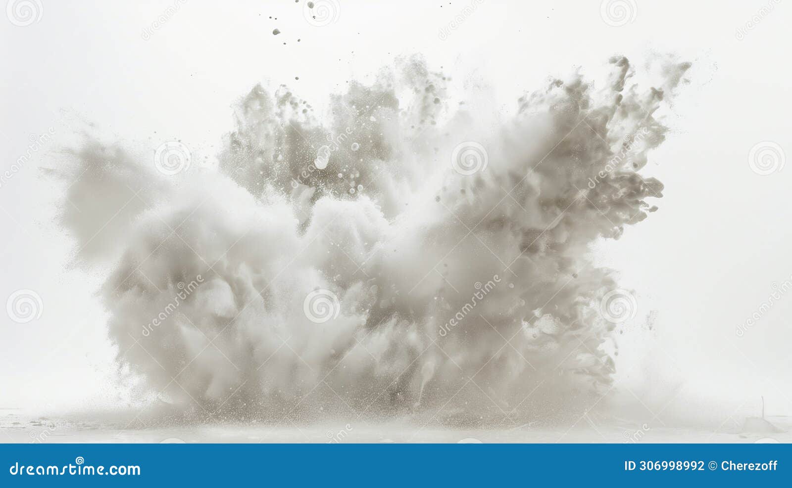 Explosion in water stock photo. Image of background - 306998992