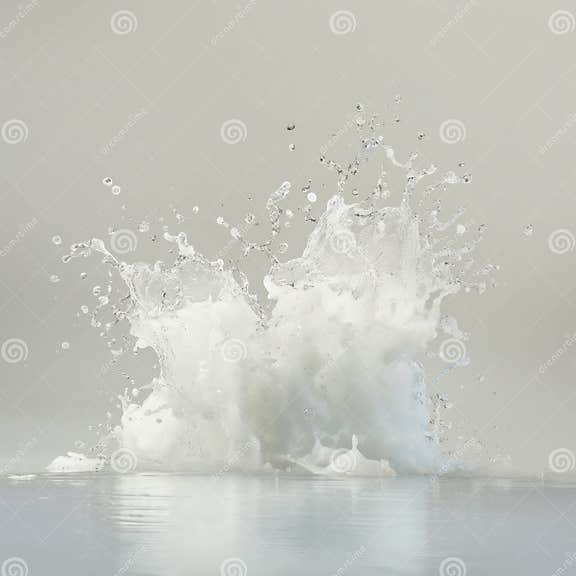 Explosion in water stock illustration. Illustration of shape - 307115822