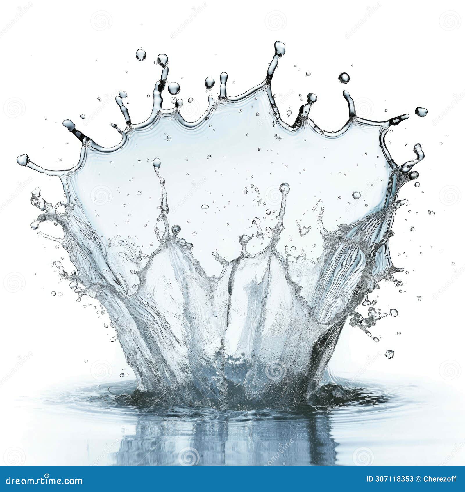 Explosion in water stock image. Image of explosion, concept - 307118353