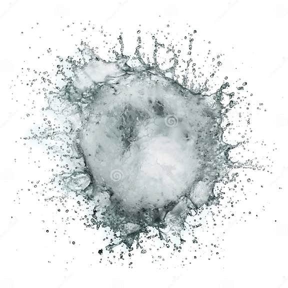 Explosion in water stock image. Image of concept, explosion - 307118883