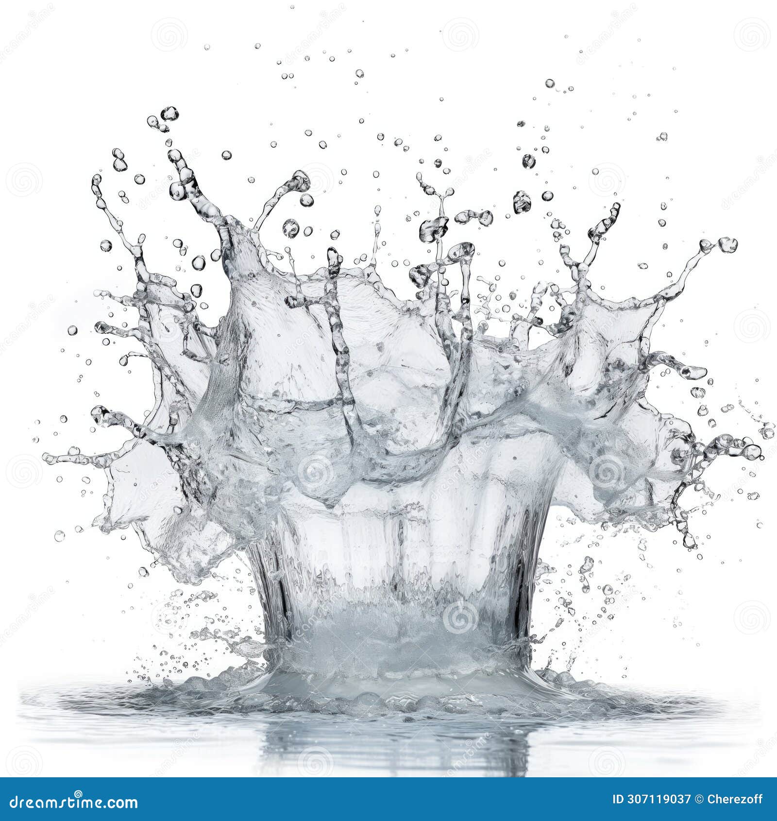 Explosion in water stock image. Image of explode, cloud - 307119037