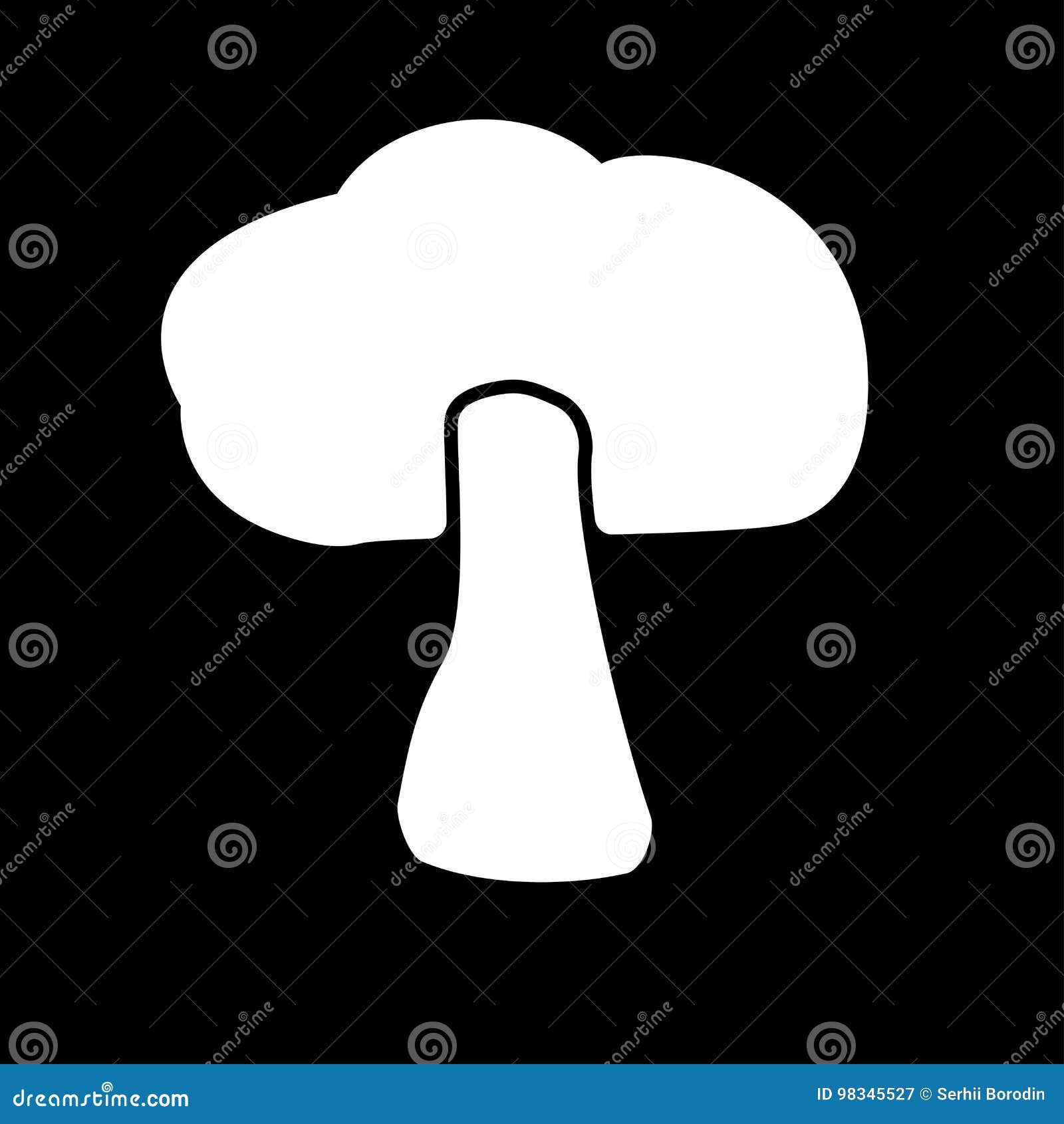 Explosion White Color Icon . Stock Vector - Illustration of generated ...