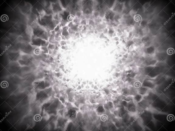 Explosion white fire ball stock illustration. Illustration of shiny ...