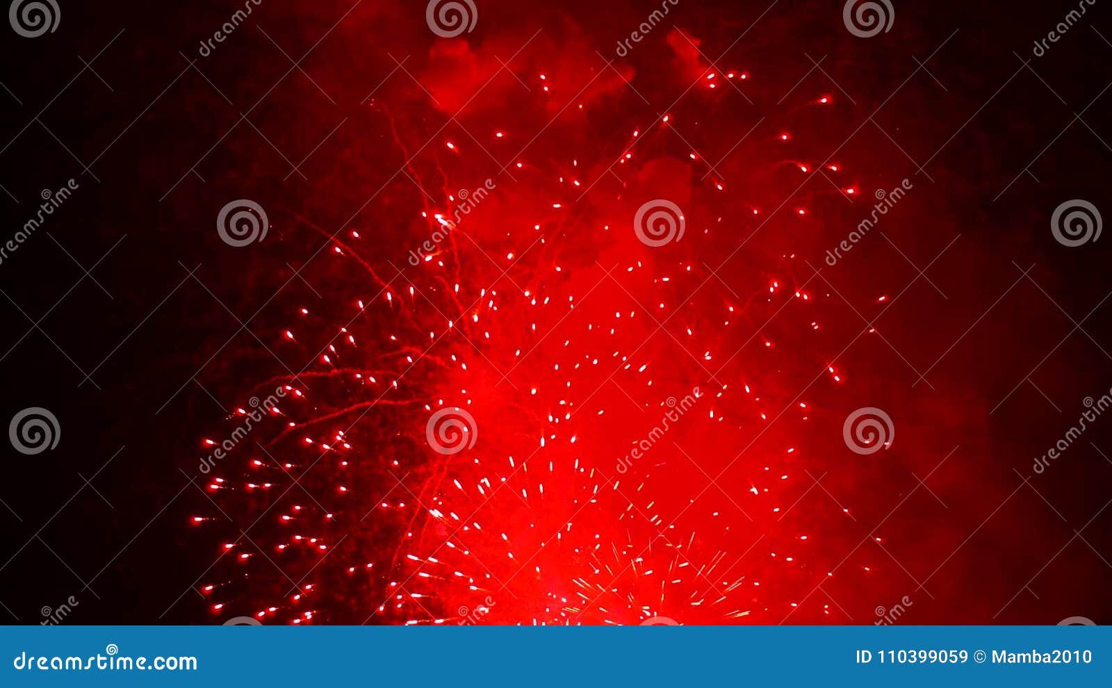 Explosion Yellow and Red Firework Balls Stock Video - Video of flicker ...