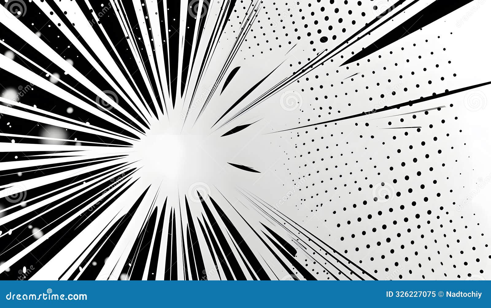 Explosive Burst Of Vivid Orange And Blue Abstract Clouds In Dynamic ...