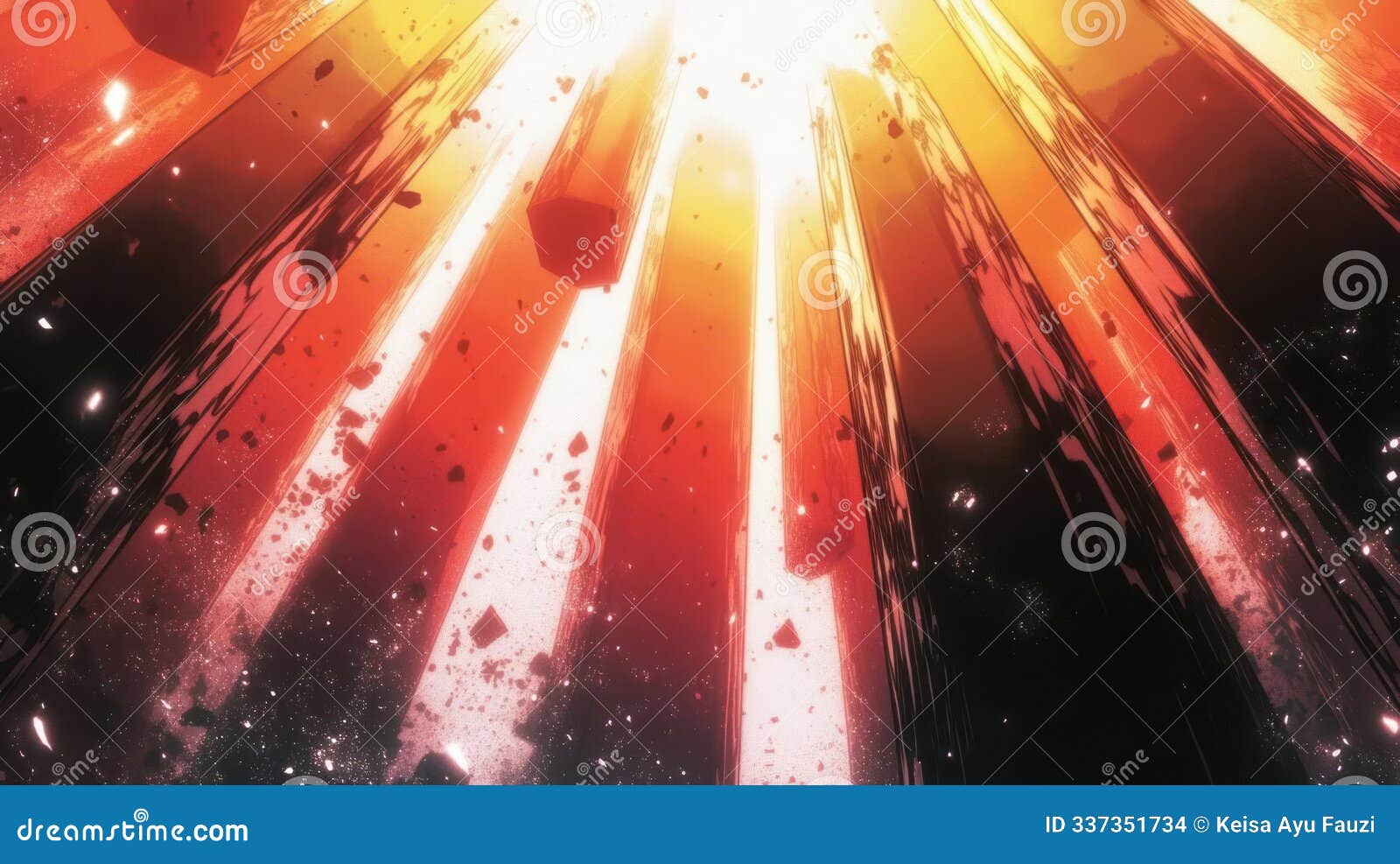 Dramatic And Intense Illustration Of A Mouse Gnawing At A Tangled Web ...