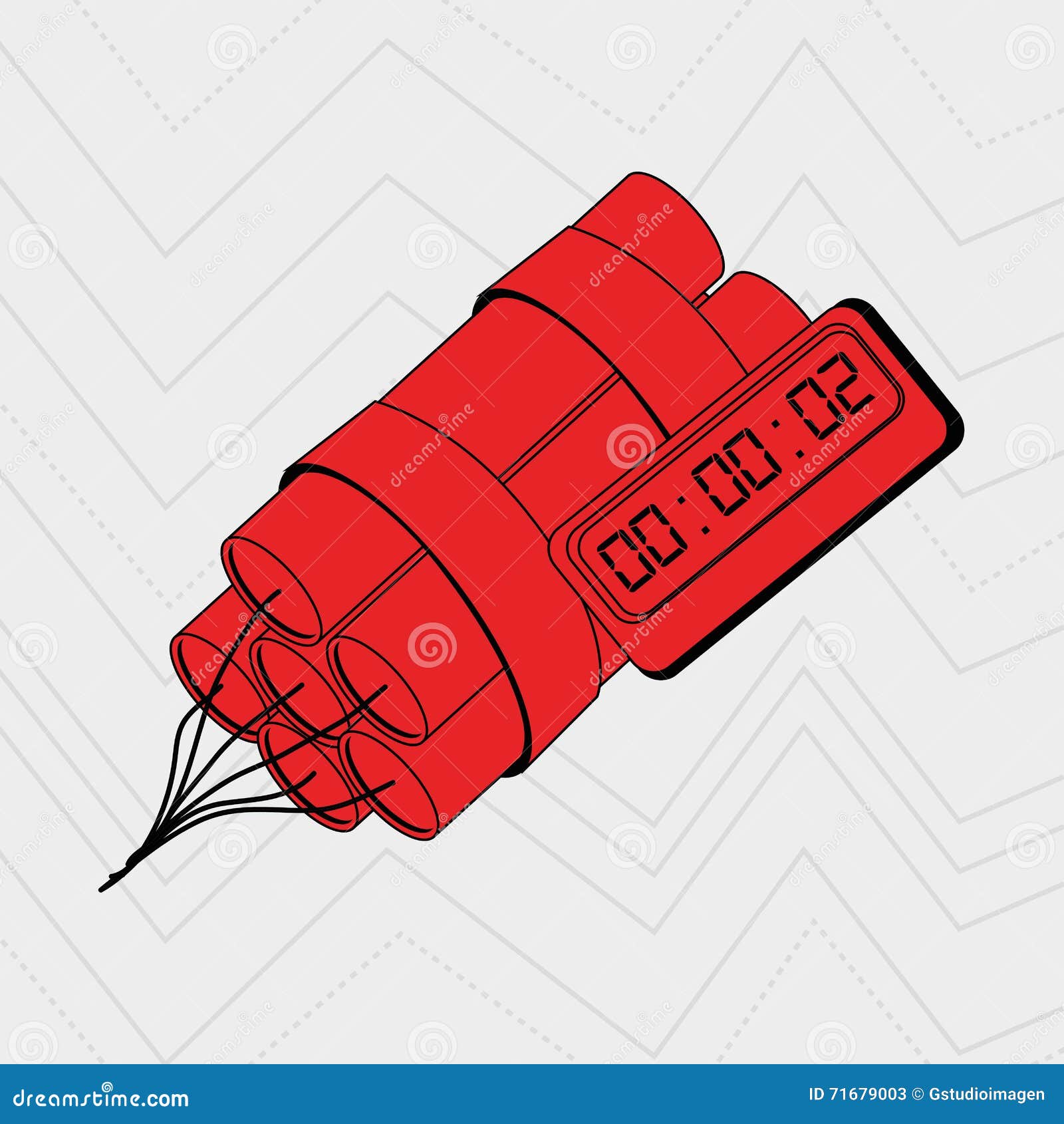 Explosive cartoon design stock illustration. Illustration of explosion ...