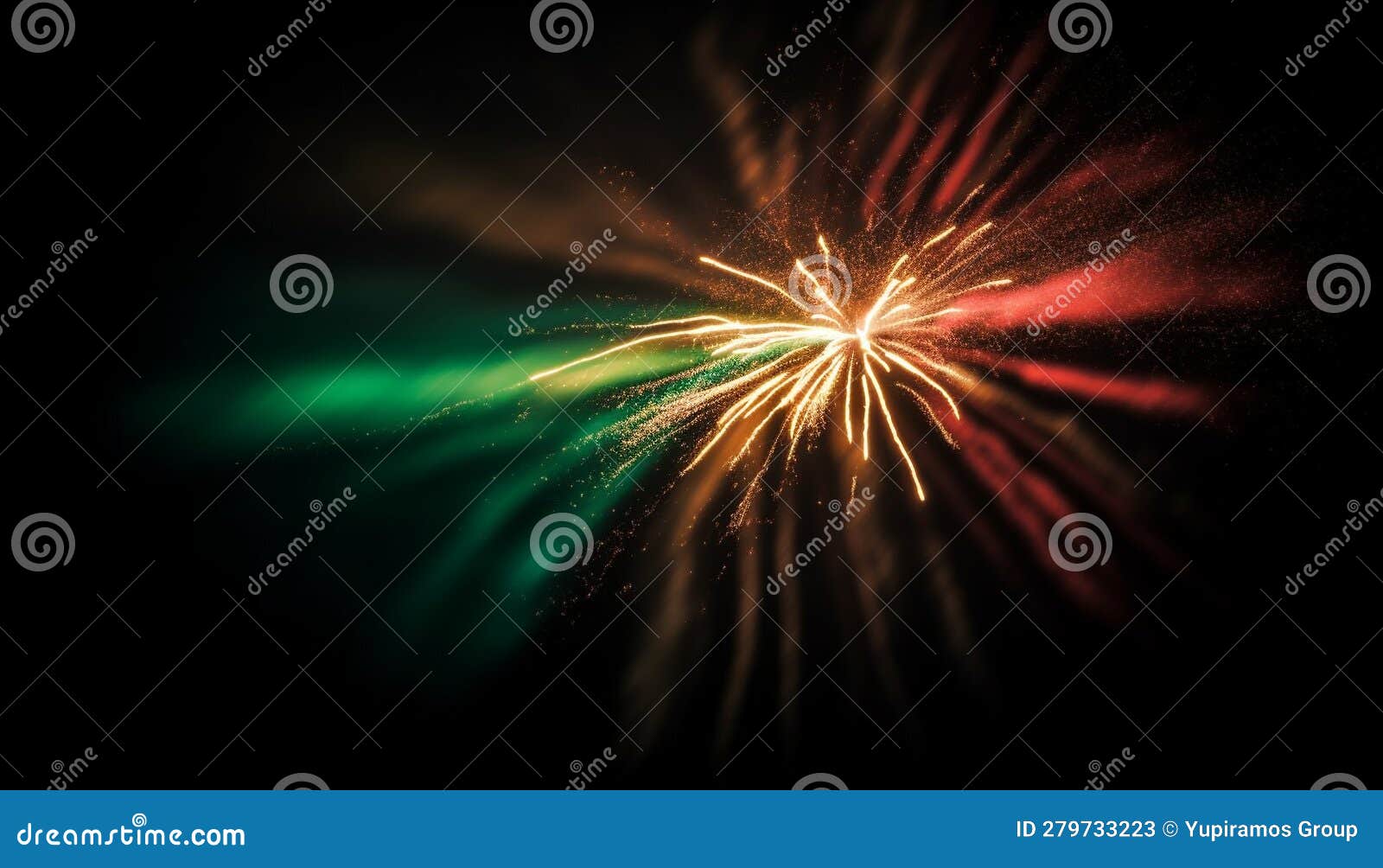 Explosive Celebration Ignites Vibrant Colors in a Galactic Backdrop ...