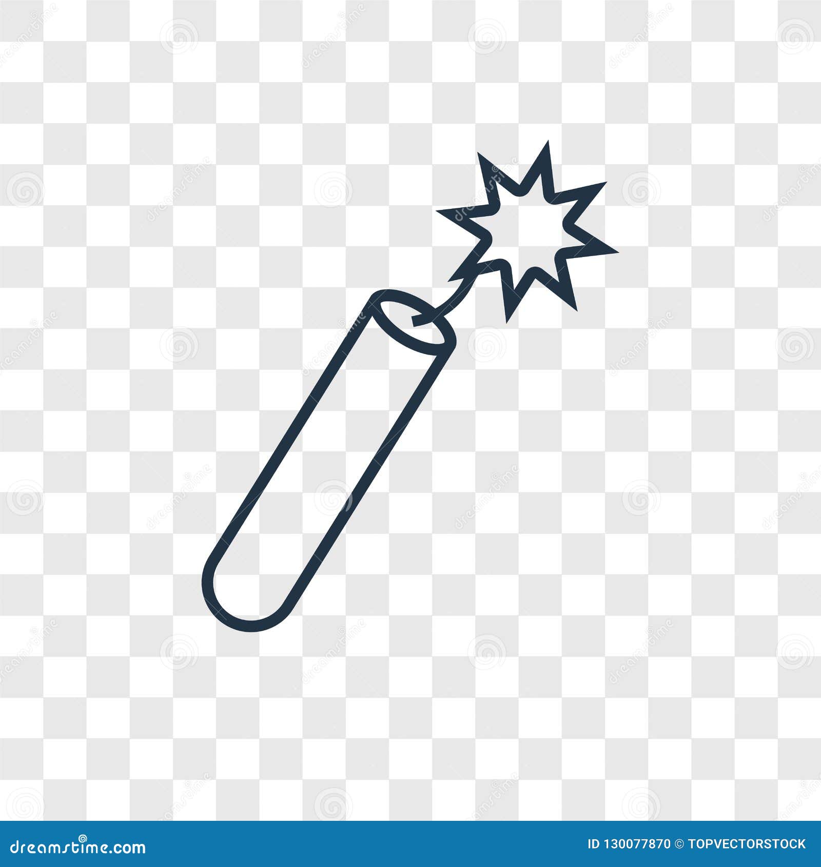 Linear Explosive Icon From Army And War Outline Collection. Thin Line ...